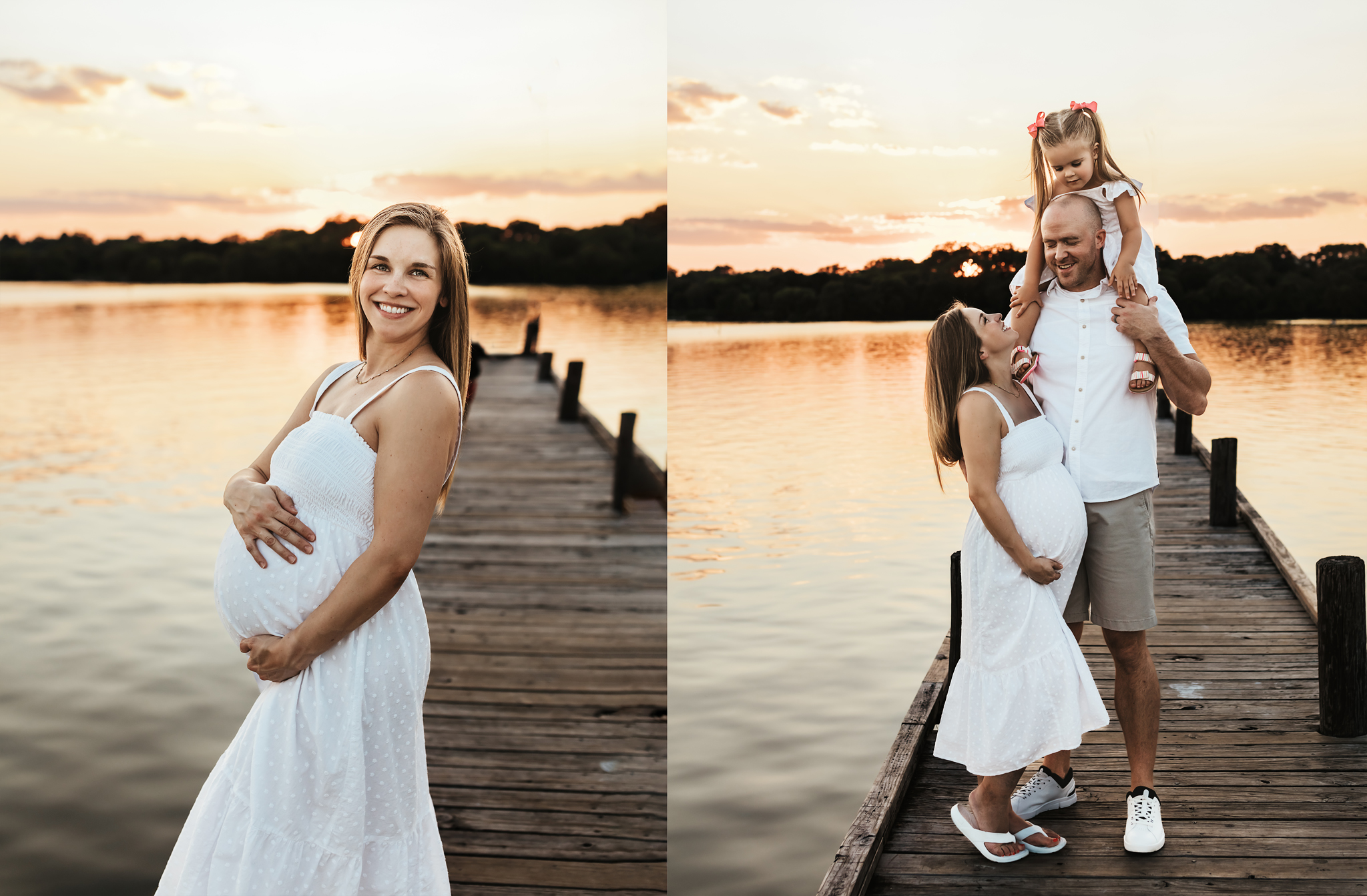 Sunset Maternity Photography Dallas TX - Dani Adams Barry